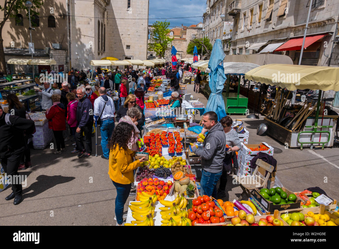 Split Kroatien Markt Stockfotos und -bilder Kaufen - Alamy