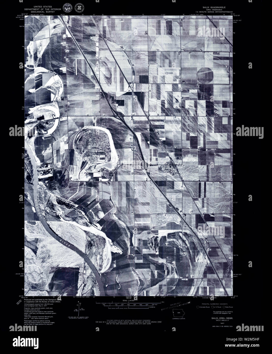 Salix iowa karte -Fotos und -Bildmaterial in hoher Auflösung – Alamy