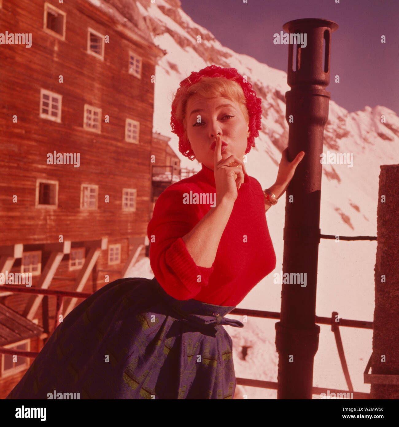 Helga Martin, deutsche Filmschauspielerin, Deutschland ca. frühe 1960er ...