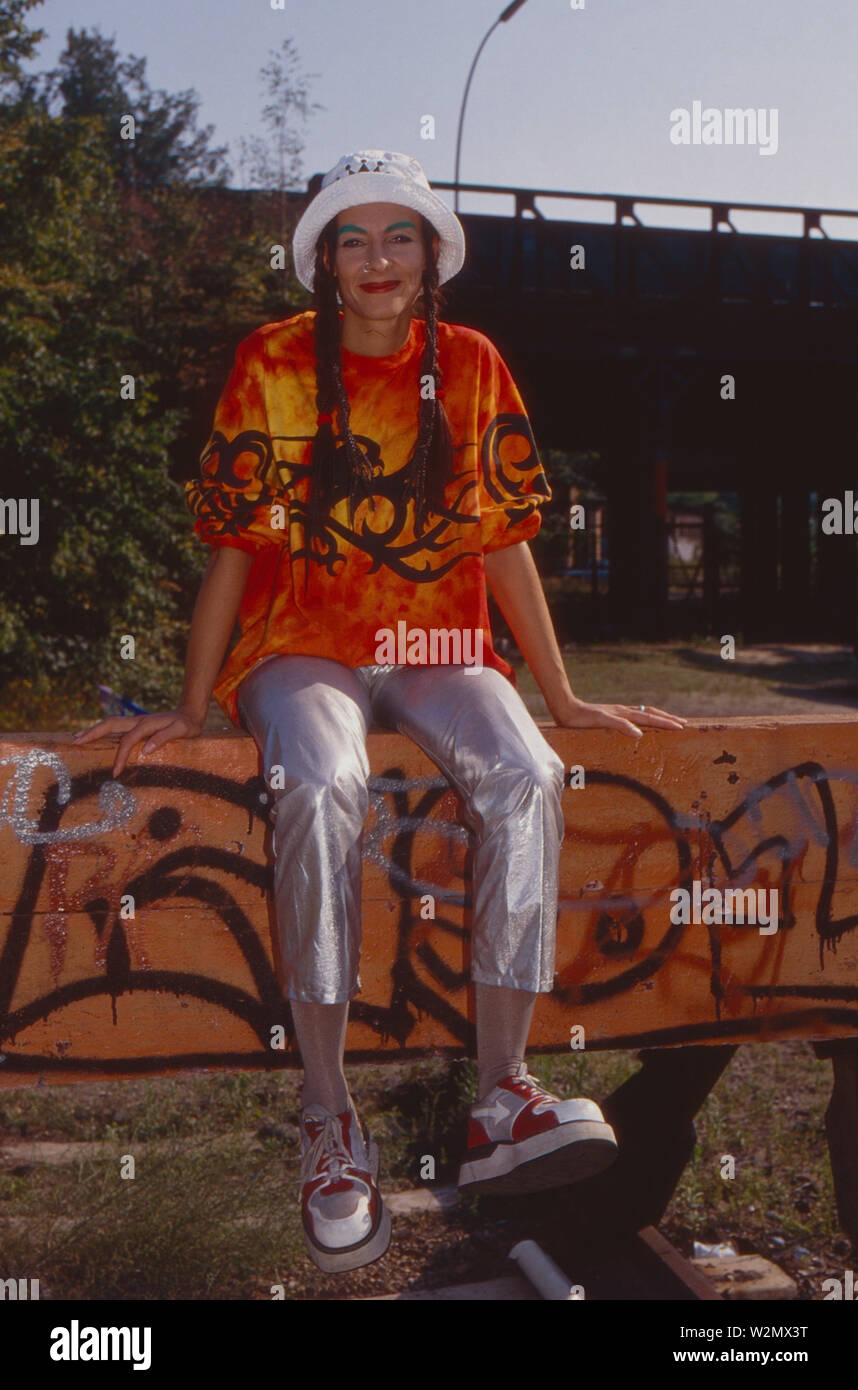 Marusha, English griechischen DJane, Moderatorin und Produzentin in ...