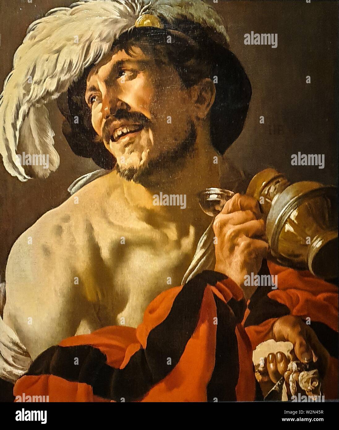 Der Lustige Trinker 1625 Hendrick Ter Brugghen Stockfotos und -bilder ...