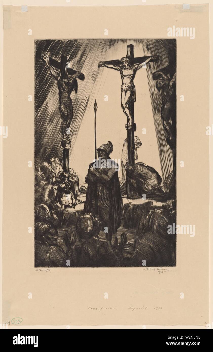 Drawing Crucifixion Stockfotos und -bilder Kaufen - Alamy
