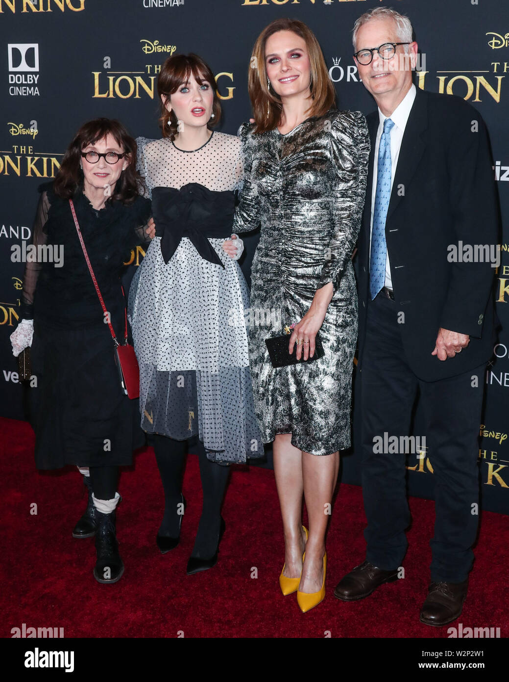 HOLLYWOOD, LOS ANGELES, Kalifornien, USA - Juli 09: Mary Jo Deschanel ...