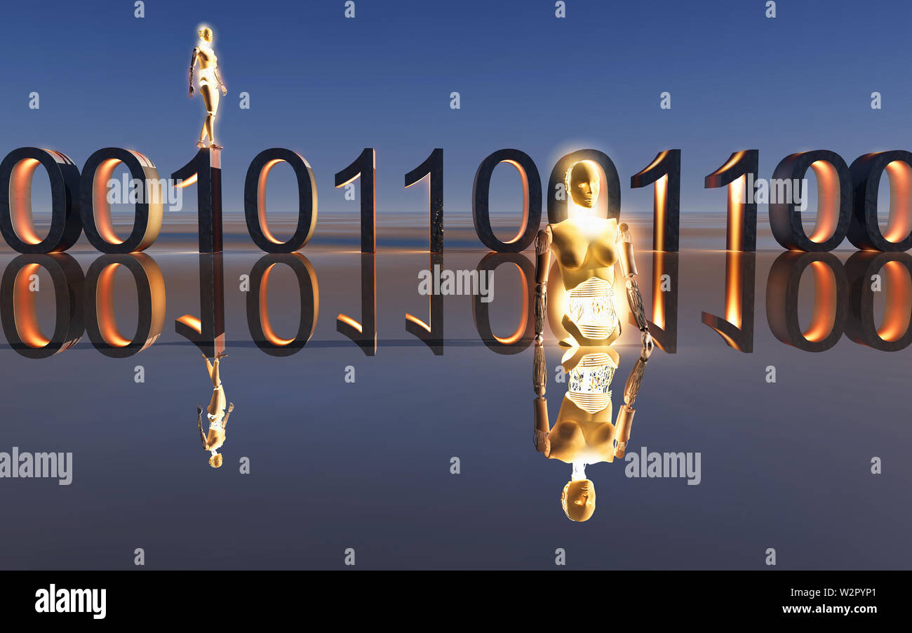 Binary number -Fotos und -Bildmaterial in hoher Auflösung – Alamy