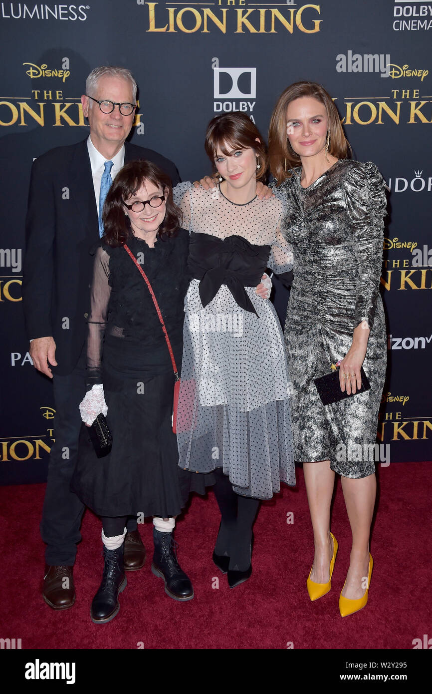 Caleb Deschanel, Mary Jo Deschanel, Zooey Deschanel und Emily Deschanel ...