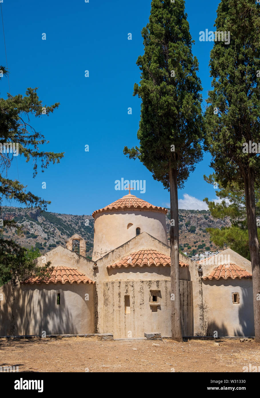 Byzantine church of panagia an -Fotos und -Bildmaterial in hoher ...