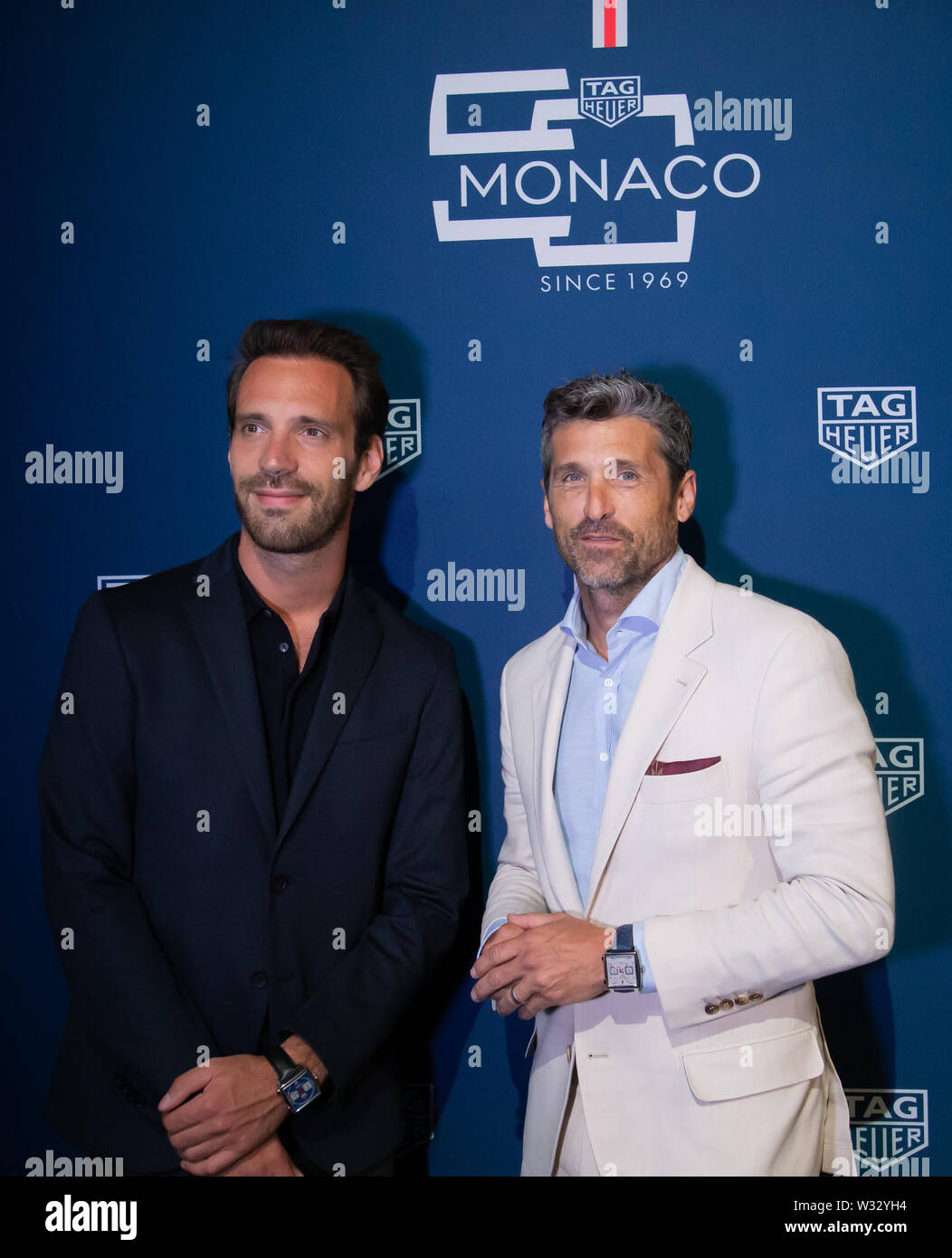 TAG Heuer feiert 50 Jahre ikonisches Model Monaco mit Patrick Dempsey ...