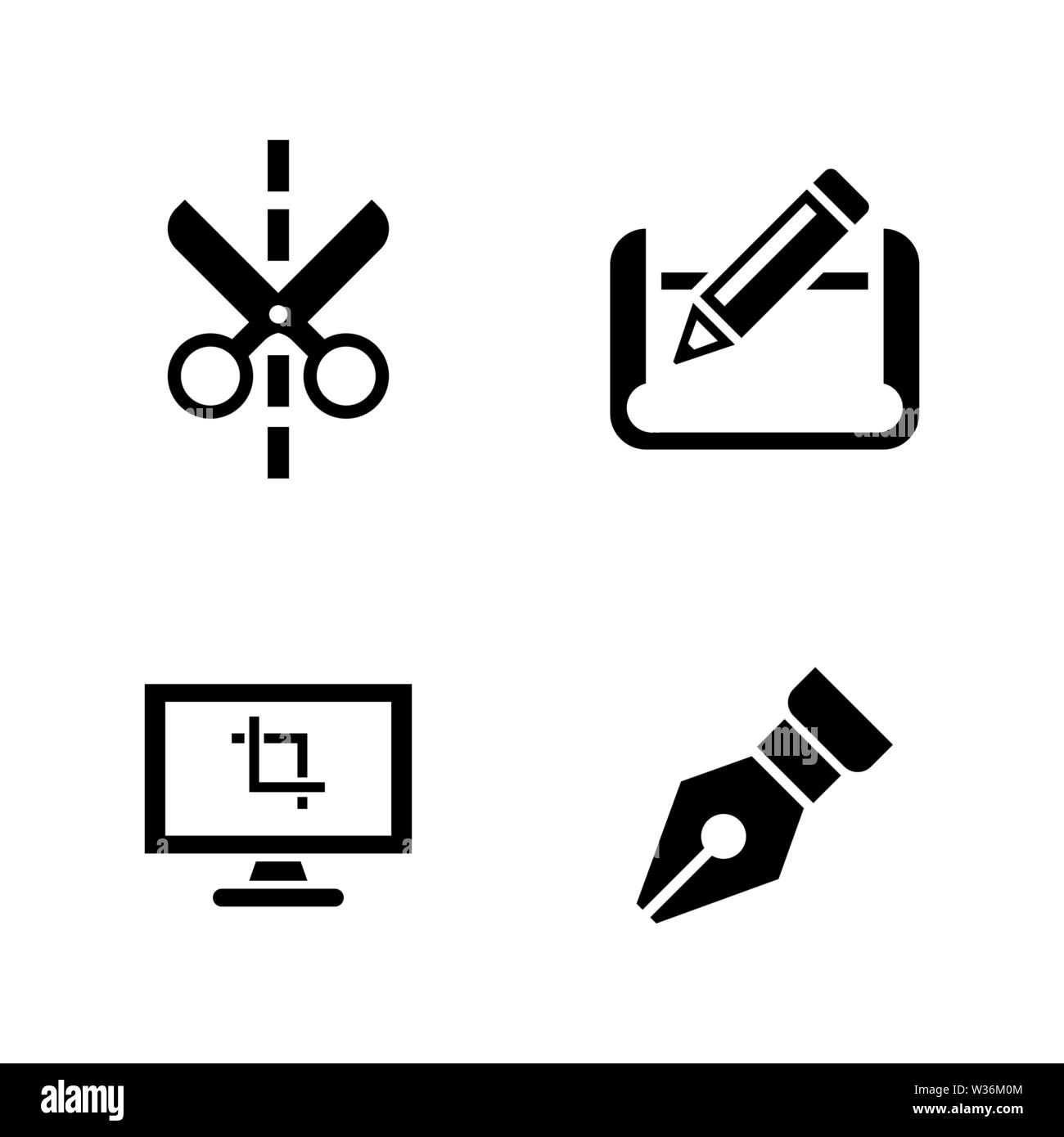 Blueprint icon flat vector related -Fotos und -Bildmaterial in hoher ...