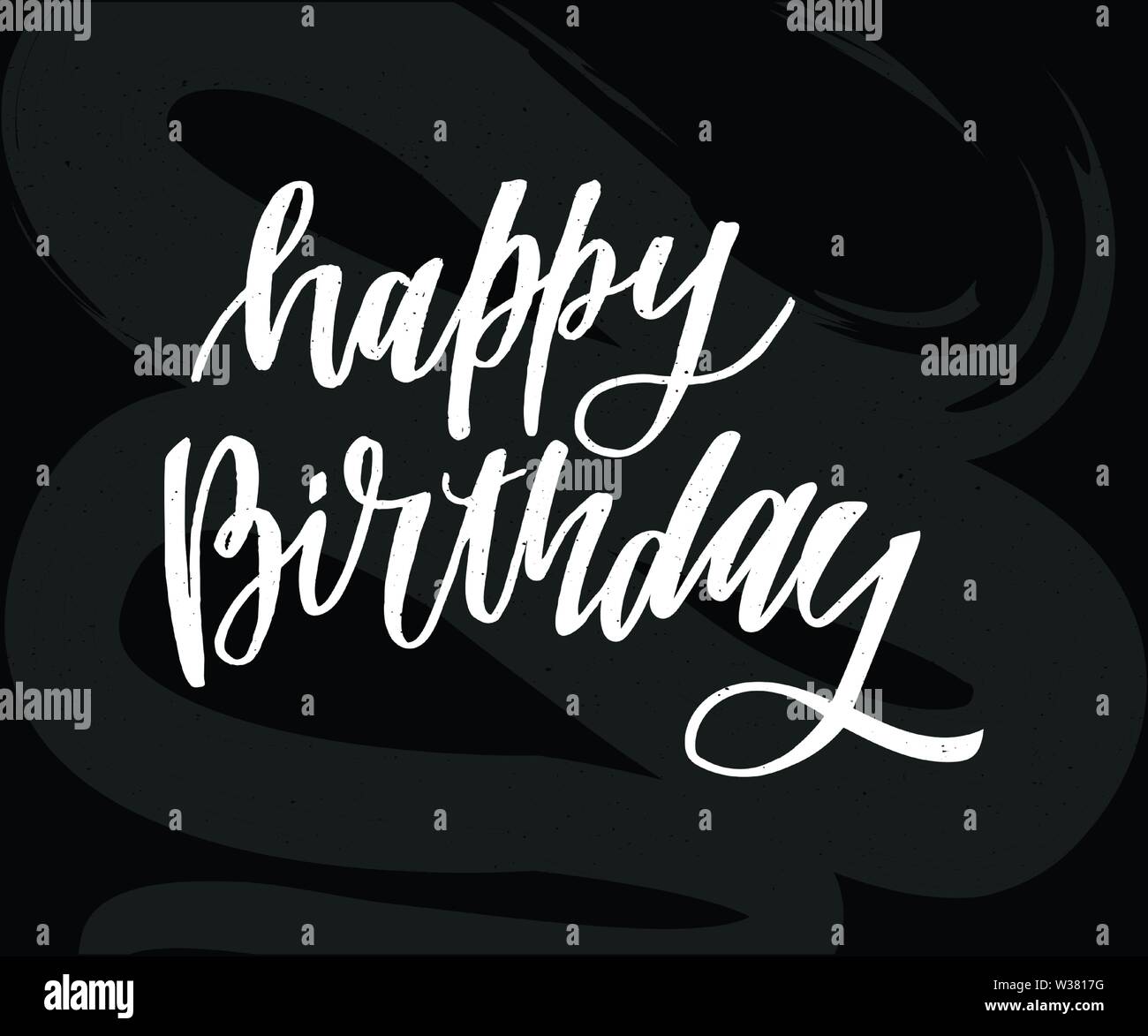 Happy birthday Schwarzweiß-Stockfotos und -bilder - Alamy