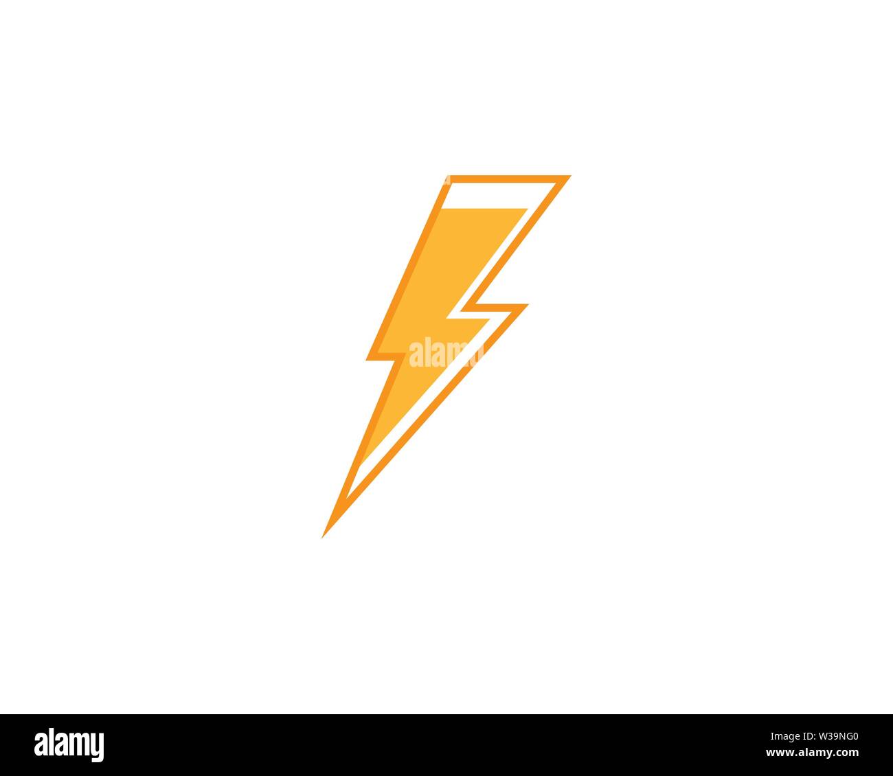 Blitz-symbol Logos und Symbole Vorlage Stockfotografie - Alamy
