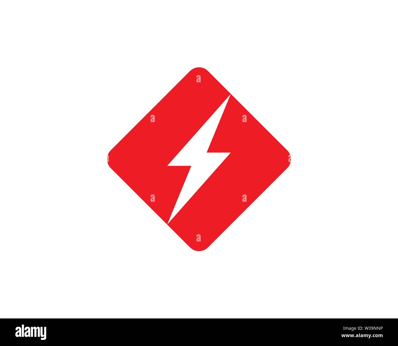 Blitz-symbol Logos und Symbole Vorlage Stockfotografie - Alamy