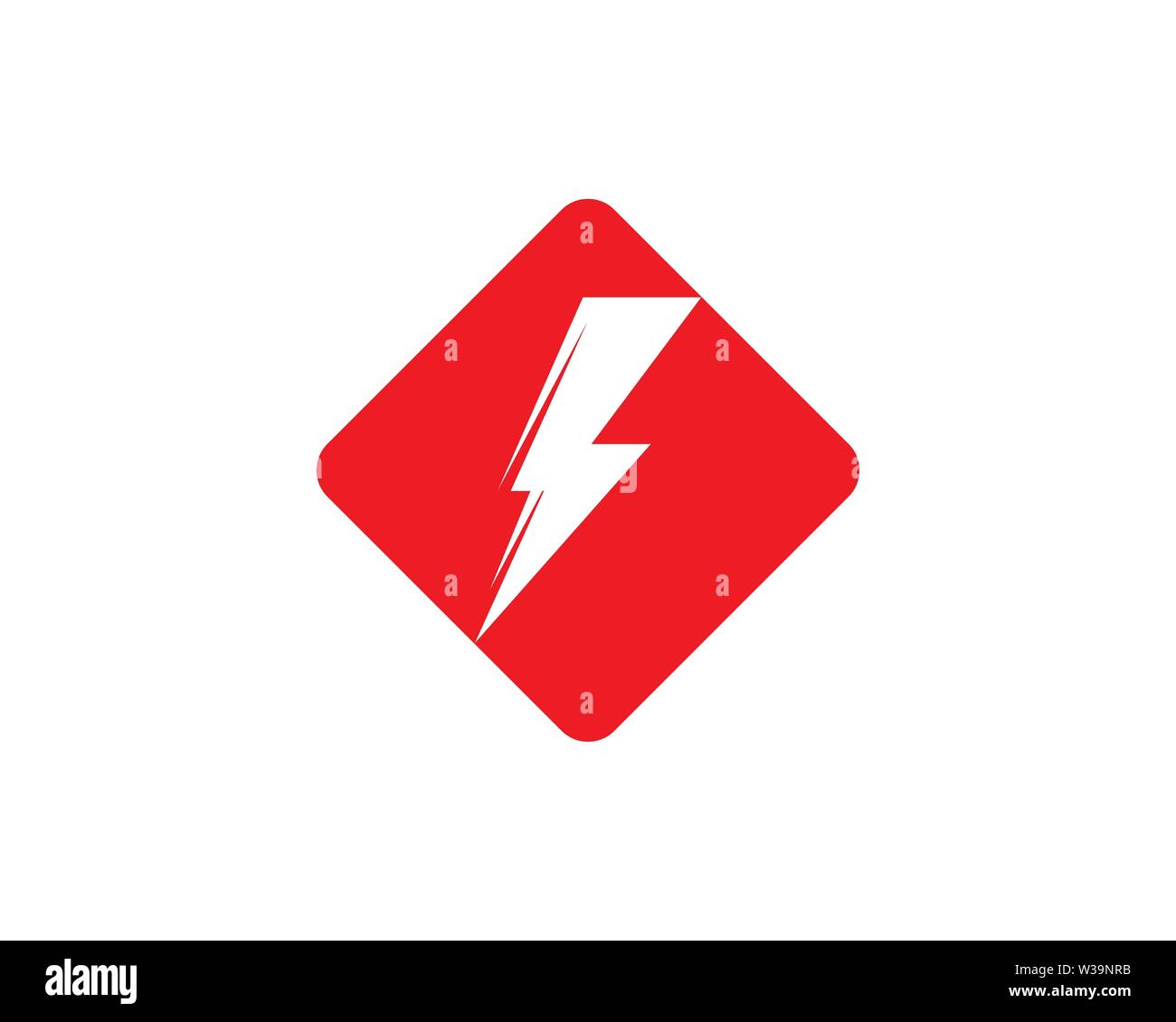 Blitz-symbol Logos und Symbole Vorlage Stockfotografie - Alamy