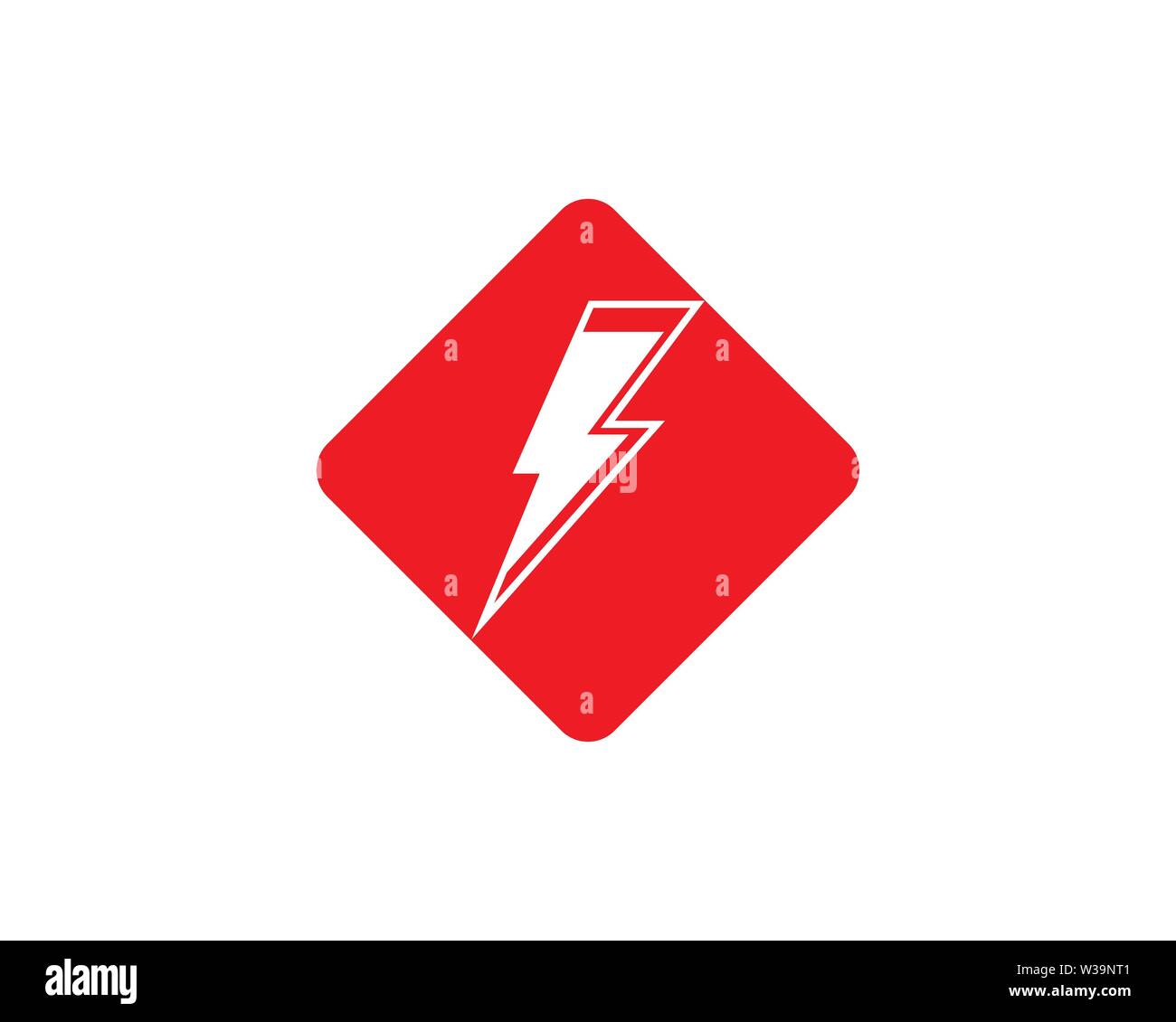 Blitz-symbol Logos und Symbole Vorlage Stockfotografie - Alamy
