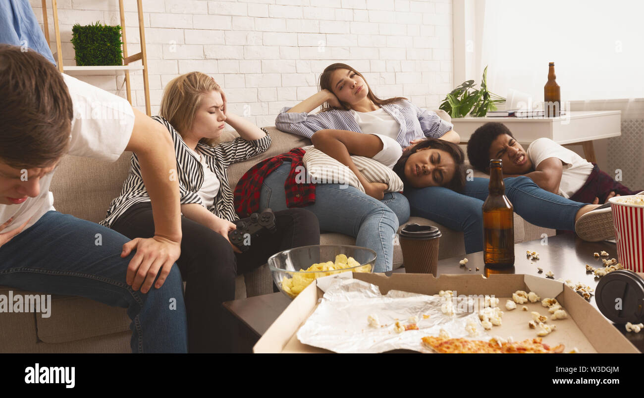 Morning After Hangover Stockfotos & Morning After Hangover Bilder - Alamy
