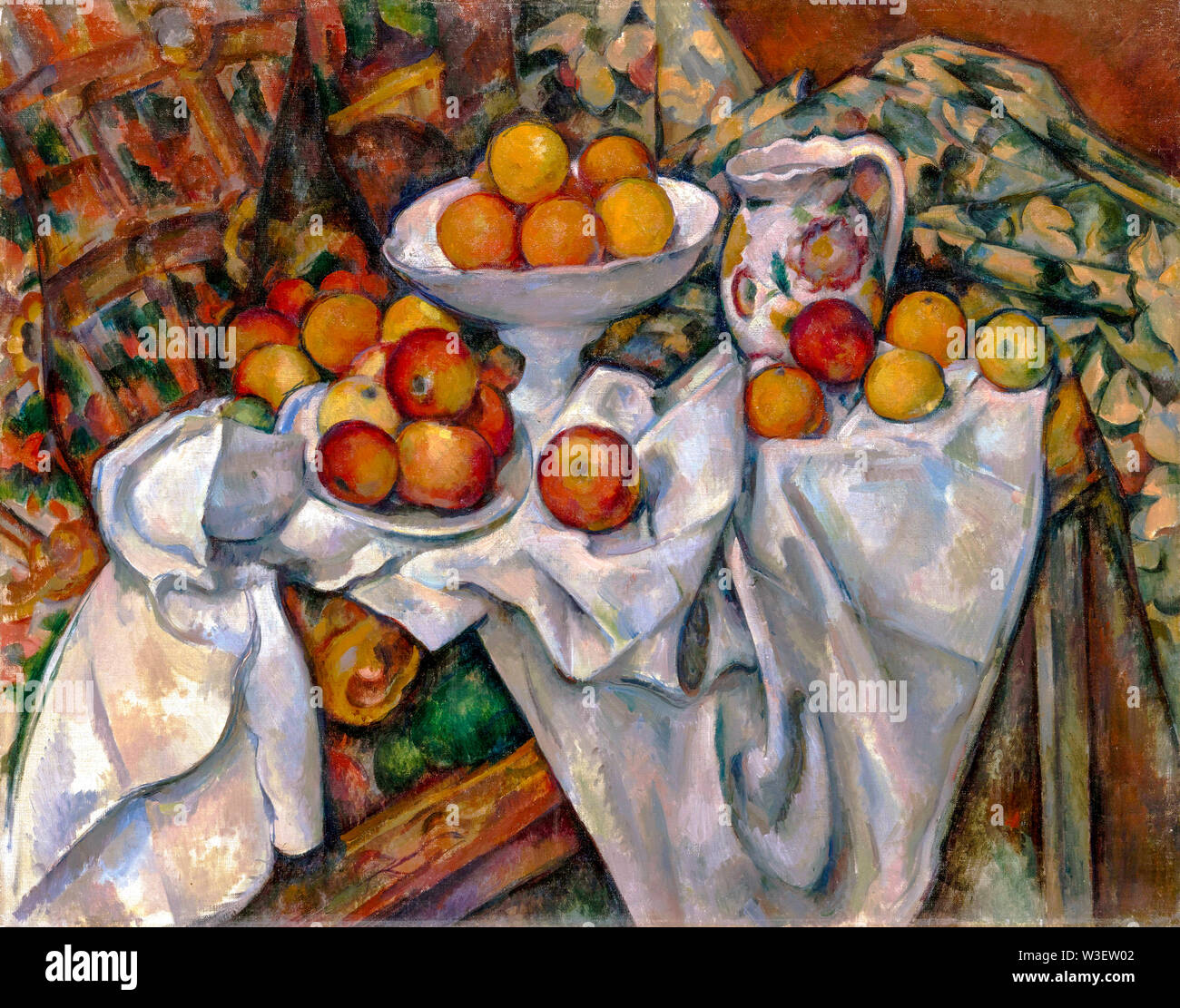 Paul Cézanne, Äpfel und Orangen, Stilleben Malerei, 1895-1900 ...