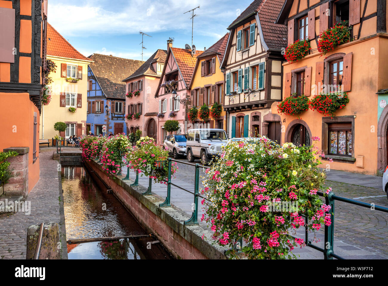 Ribeauville Wine Route Village Alsace Stockfotos und -bilder Kaufen - Alamy