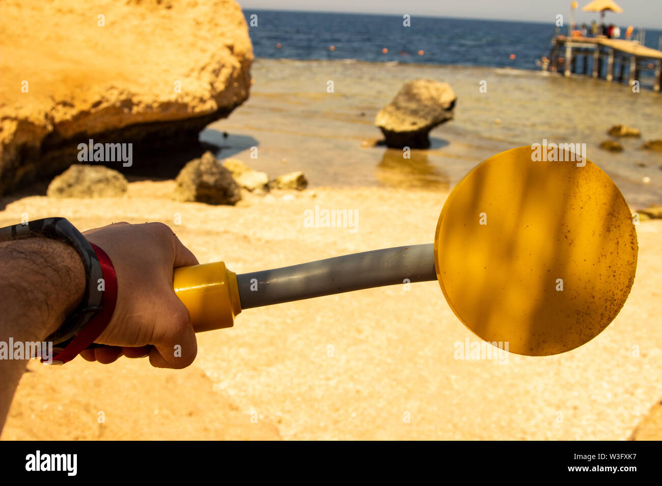 Wimmelbild Strand Stockfotos und -bilder Kaufen - Alamy