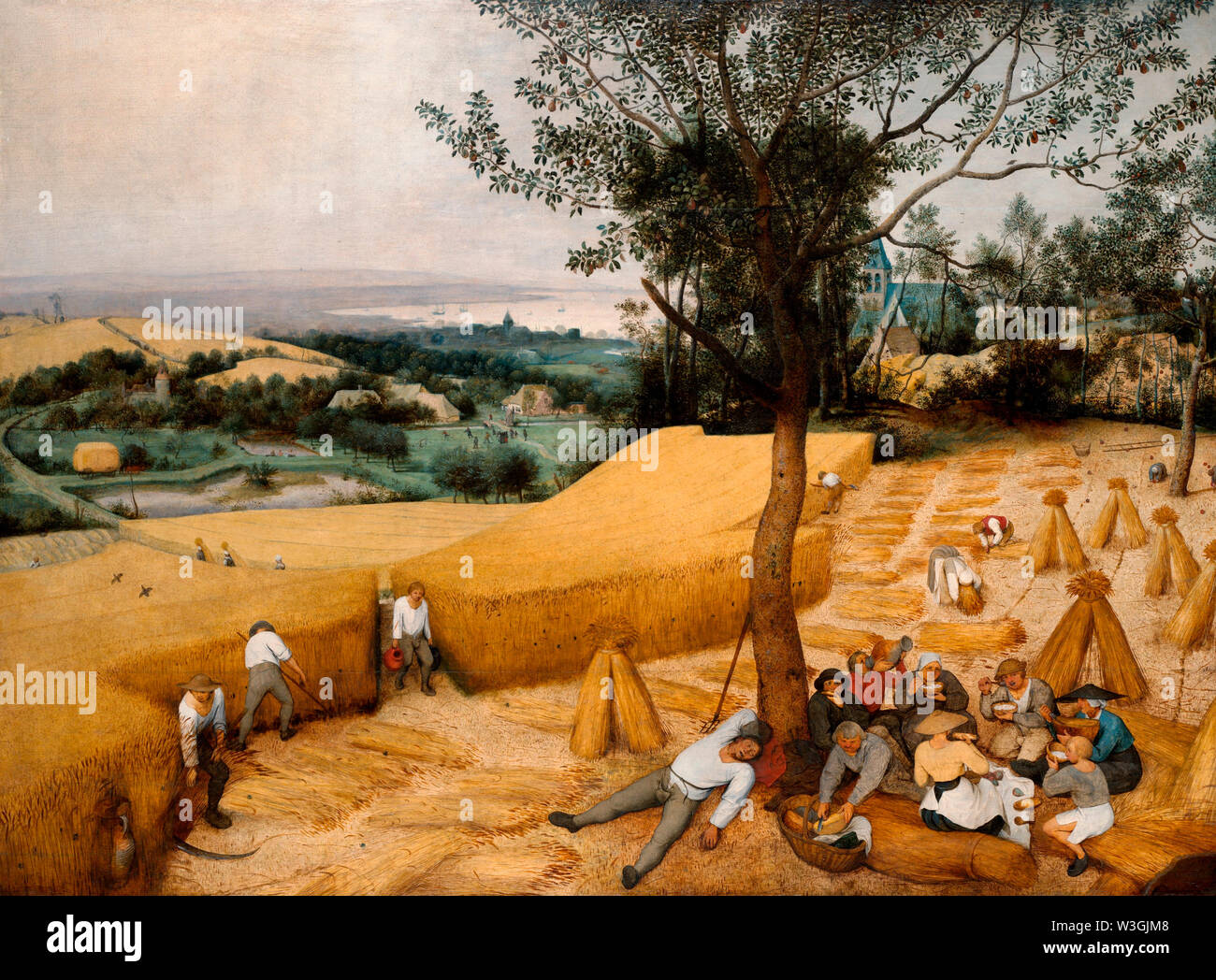 Die Schnitter - Pieter Brueghel der Ältere, 1565 Stockfotografie - Alamy Die Schnitter - Pieter Brueghel der Ältere, 1565 Stockfotografie - Alamy