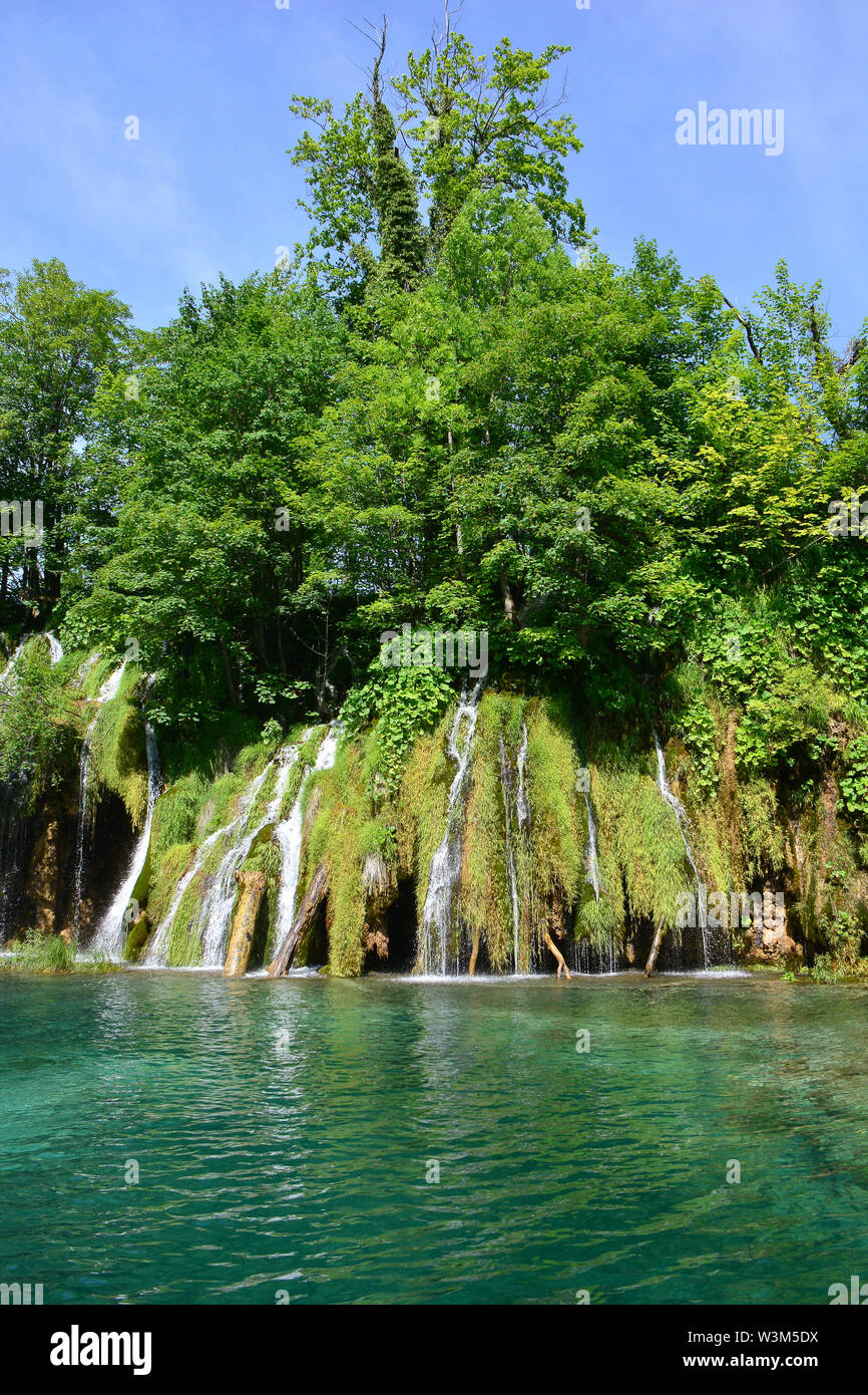 Wasserfall, Nationalpark Plitvicer Seen, Kroatien, Europa, UNESCO Weltkulturerbe Stockfotografie ...