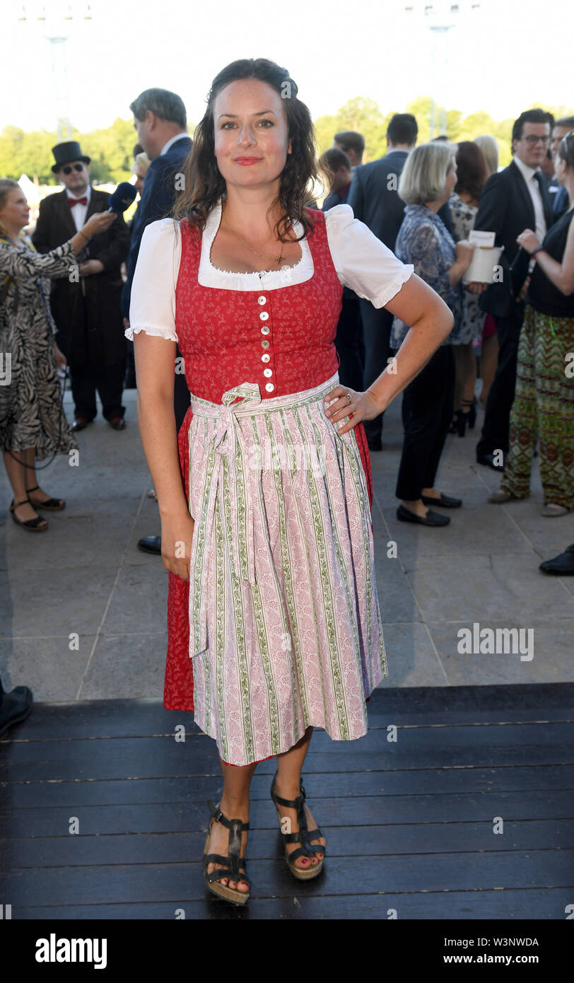 16 Juli 2019, Bayern, Oberschleißheim: Die Schauspielerin Angela Ascher ...