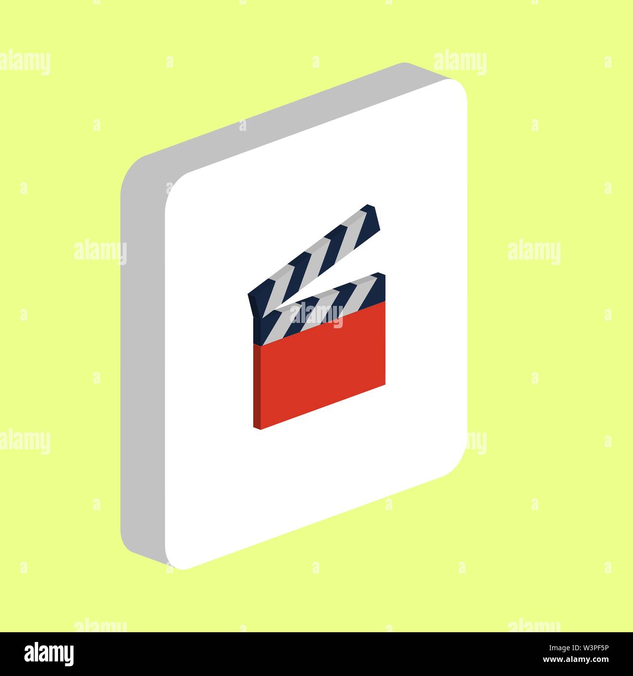 Klappe einfachen Vektor icon. Abbildung: Symbol Design Template für web ...