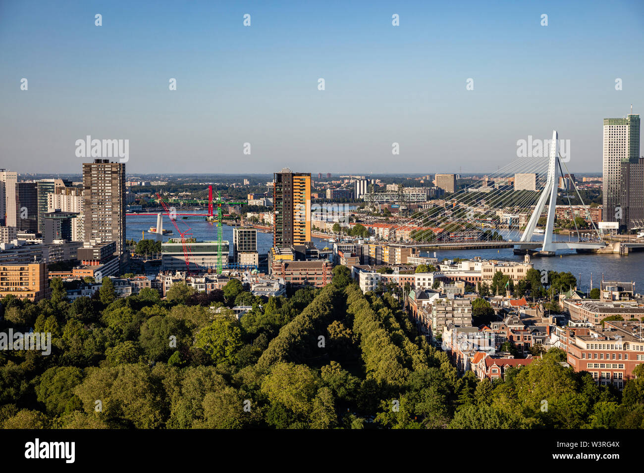 Antenne Rotterdam Stadt Stockfotos und -bilder Kaufen - Alamy