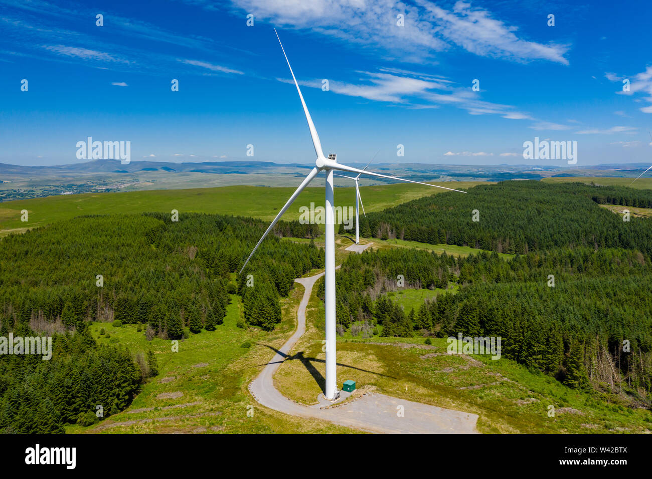 Blick auf den windpark -Fotos und -Bildmaterial in hoher Auflösung – Alamy