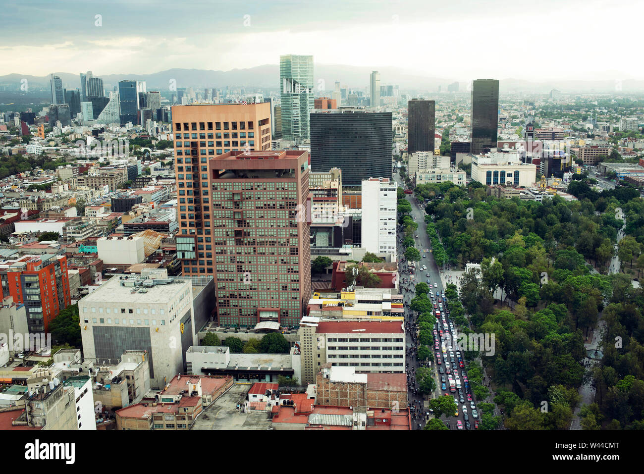Mexico city from above -Fotos und -Bildmaterial in hoher Auflösung – Alamy