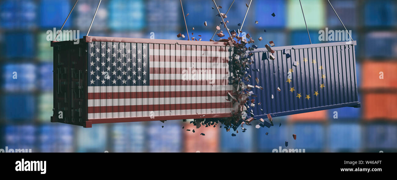 Eu Amerika Handel Stockfotos und -bilder Kaufen - Alamy