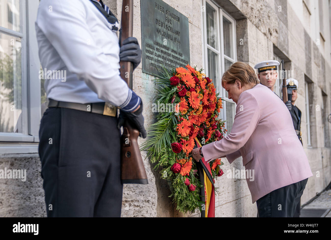Berlin, Deutschland. 20. Juli 2019. Bundeskanzlerin Angela Merkel (CDU ...