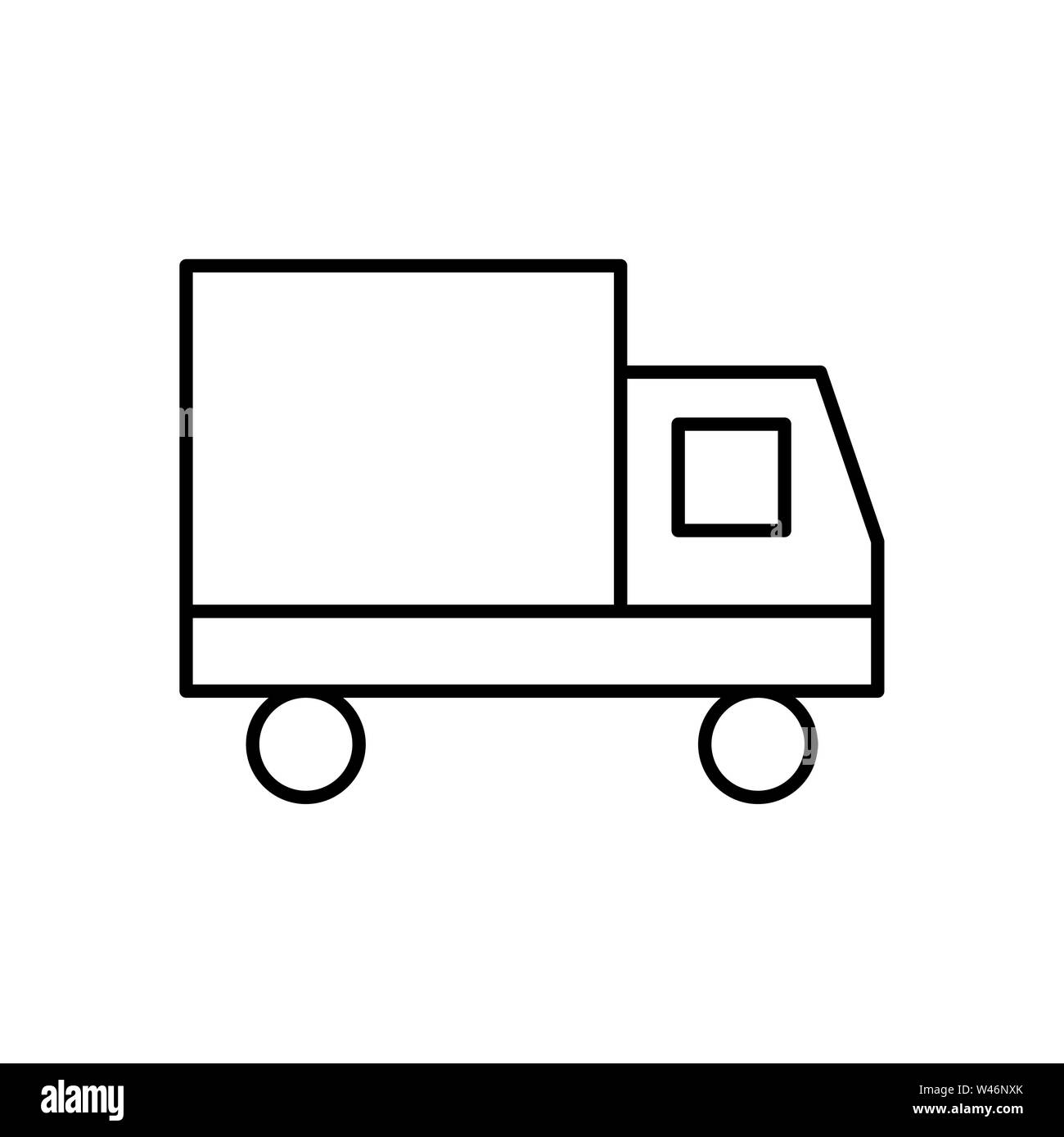 Lkw Symbol Vektor Stockfotos und -bilder Kaufen - Alamy