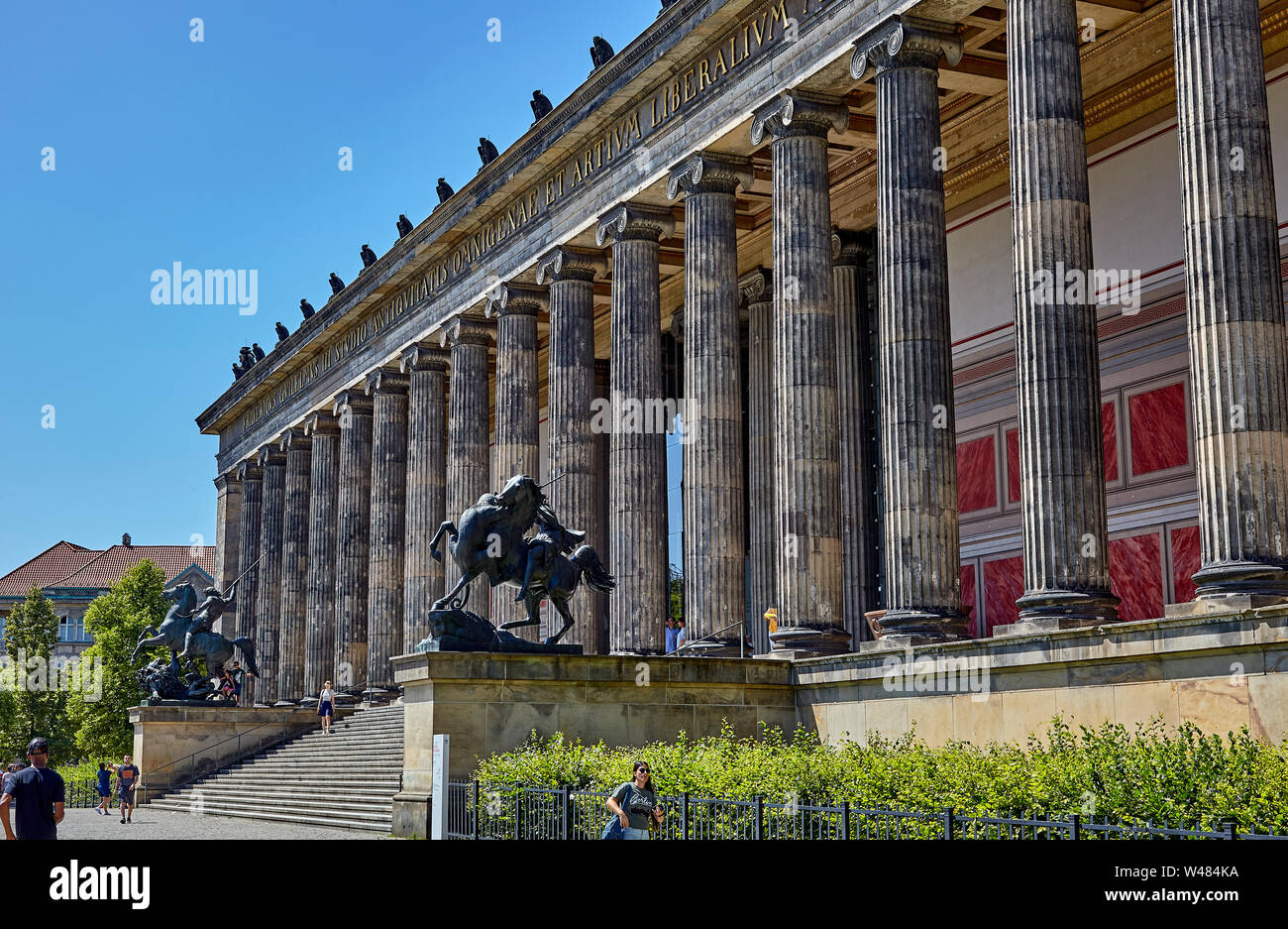 Das alte Museum (Altes Museum) ist ein Museum auf der Museumsinsel in ...