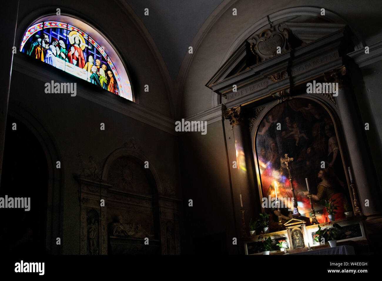 Altar Last Supper Stockfotos und -bilder Kaufen - Alamy
