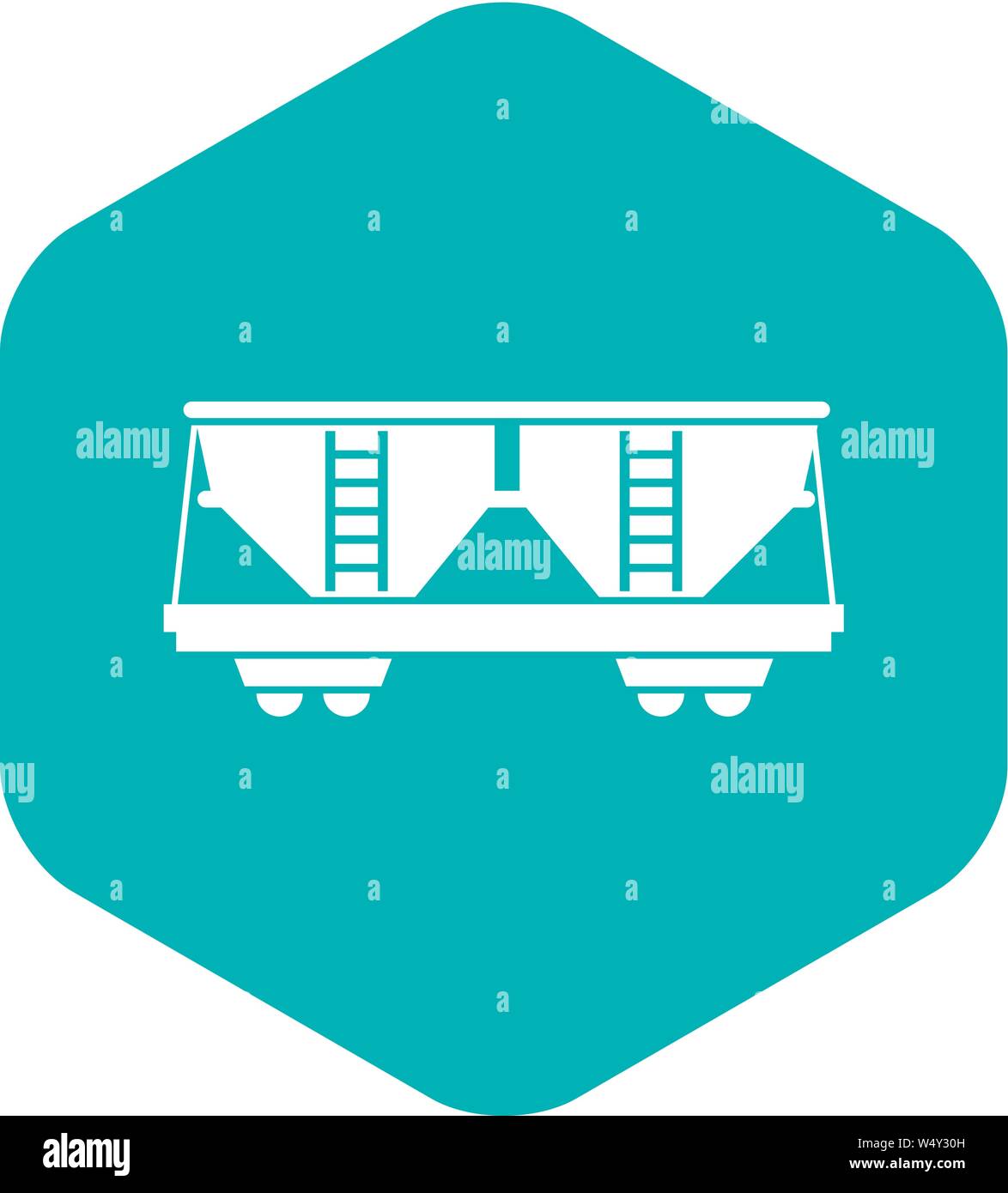 Freight train icon simple style -Fotos und -Bildmaterial in hoher ...