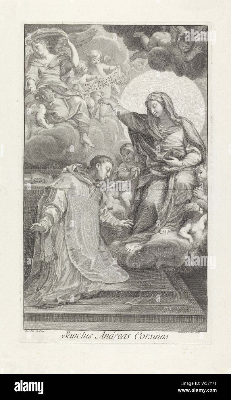 Der heilige andrew corsini kniet -Fotos und -Bildmaterial in hoher Auflösung – Alamy