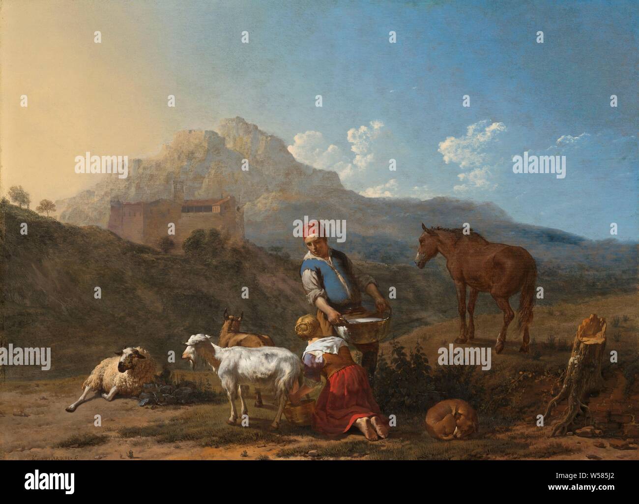 Melkerin beim melken -Fotos und -Bildmaterial in hoher Auflösung – Alamy