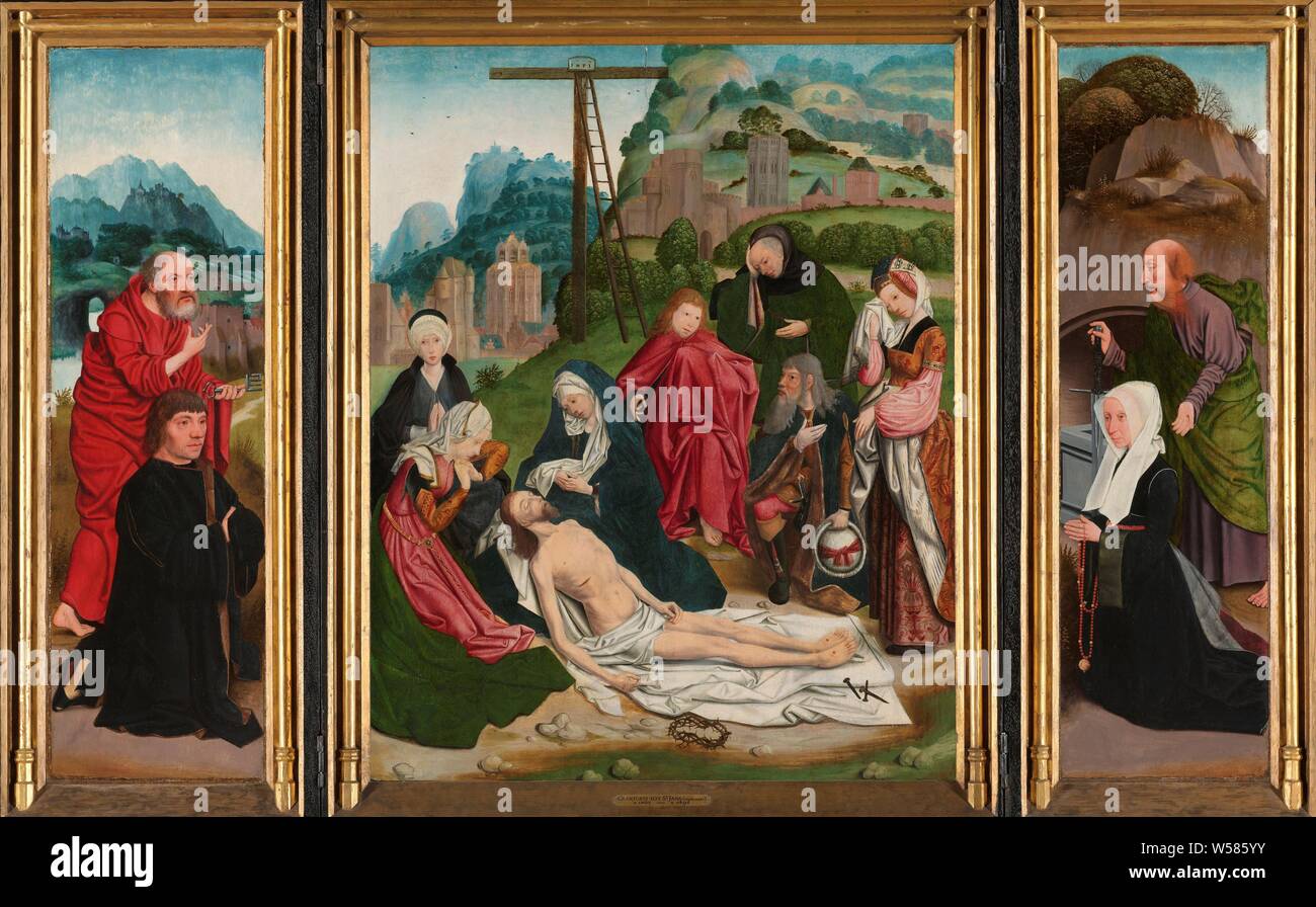 Lamentation triptych -Fotos und -Bildmaterial in hoher Auflösung – Alamy