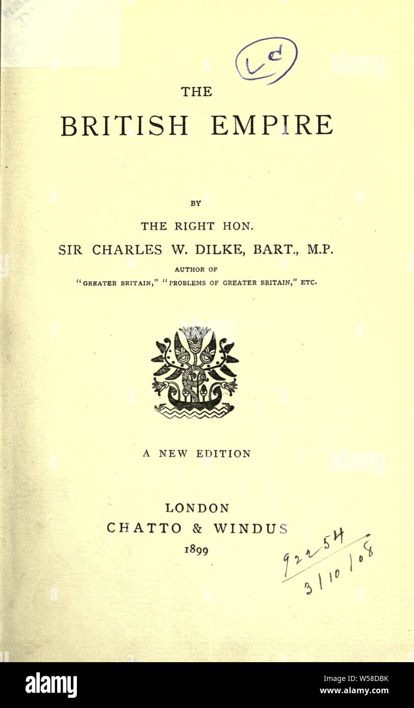 Mein charles dilke -Fotos und -Bildmaterial in hoher Auflösung – Alamy