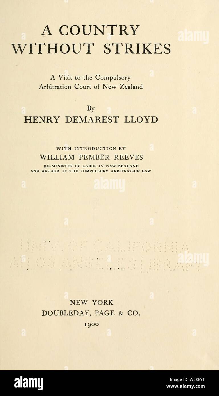 Henry demarest lloyd -Fotos und -Bildmaterial in hoher Auflösung – Alamy