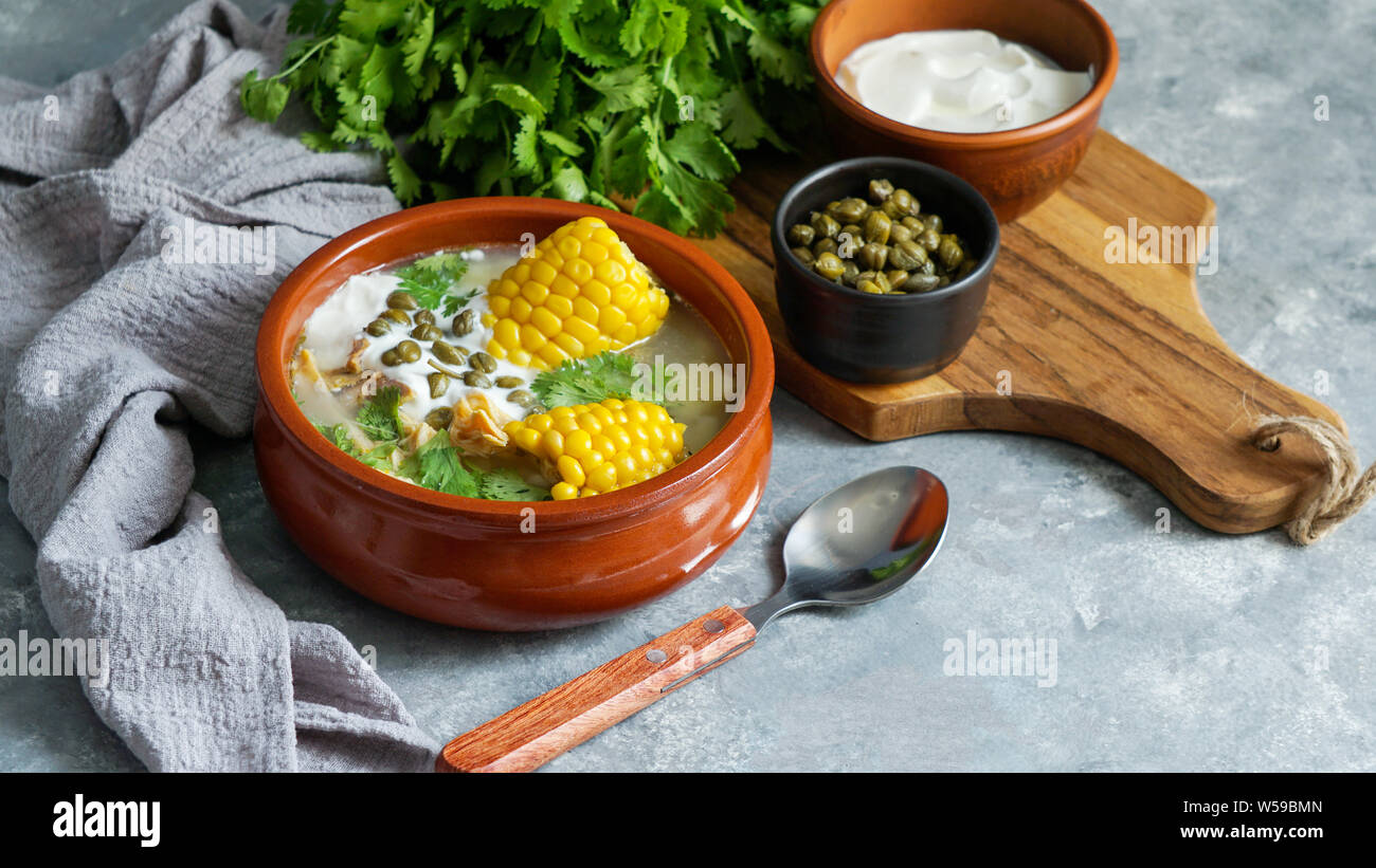 Ajiaco colombiano -Fotos und -Bildmaterial in hoher Auflösung – Alamy
