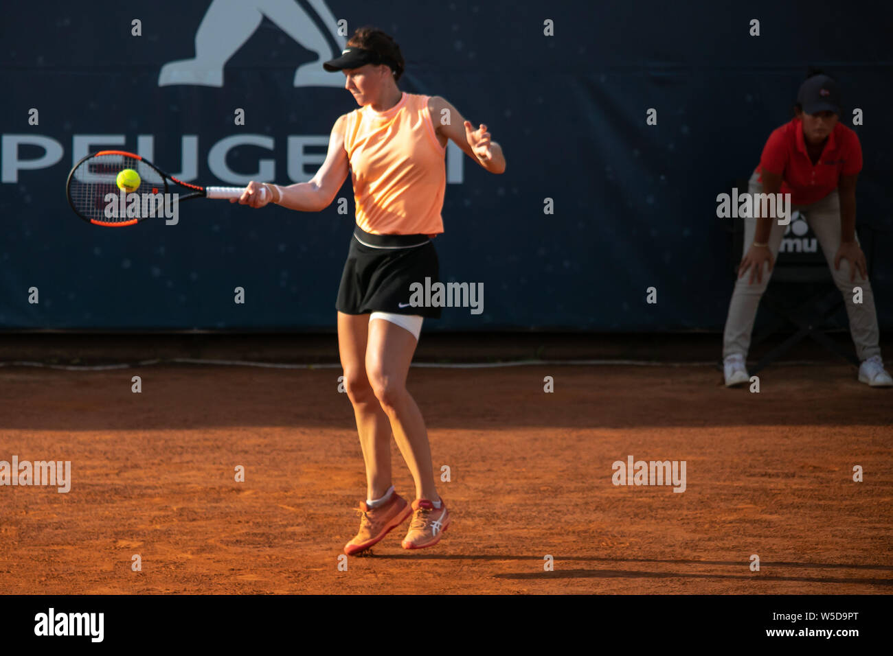 Palermo, Italien. 27. Juli, 2019. Ljudmila Samsonova während eines WTA ...