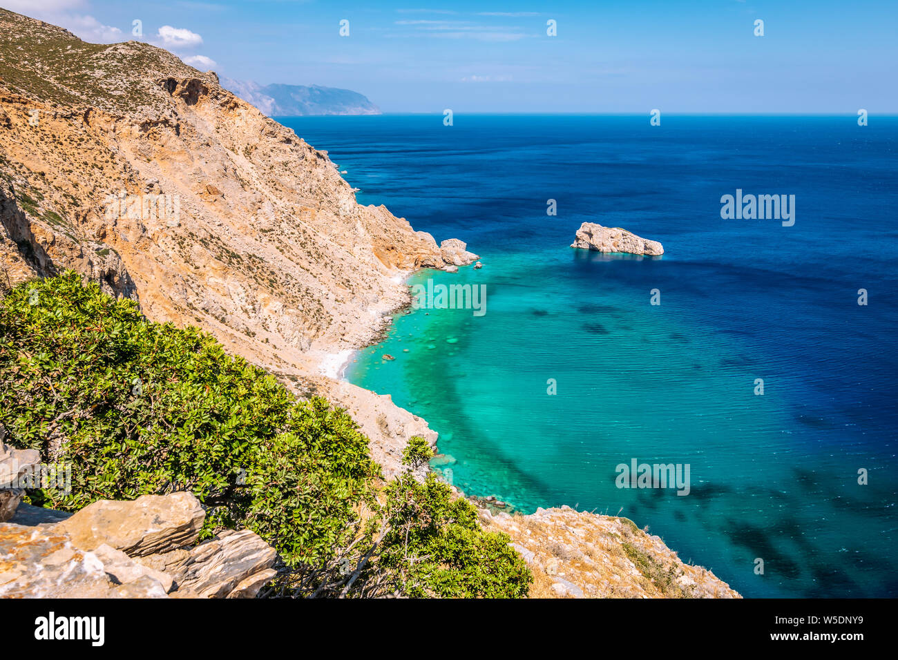 Griechische Insel In Der Agais