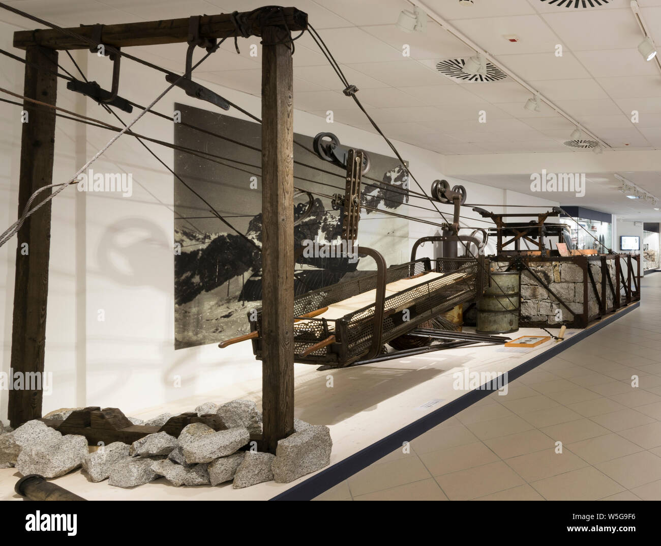 Italien, Lombardei, Camonica Tal, Temù, WWI Museum (der weiße Krieg ...