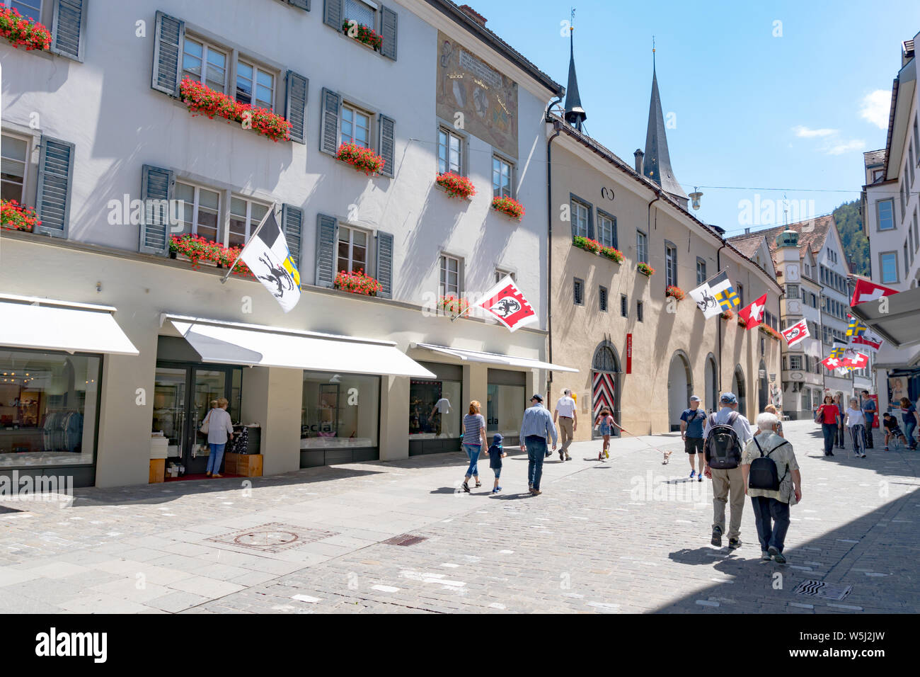 Chur Old Town Switzerland Stockfotos und -bilder Kaufen - Alamy