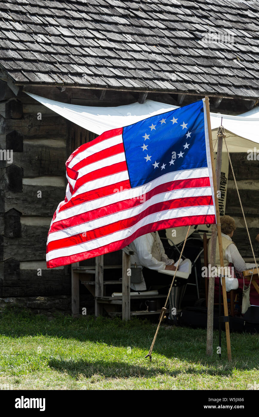 Historische flagge der vereinigten staaten von amerika a -Fotos und ...