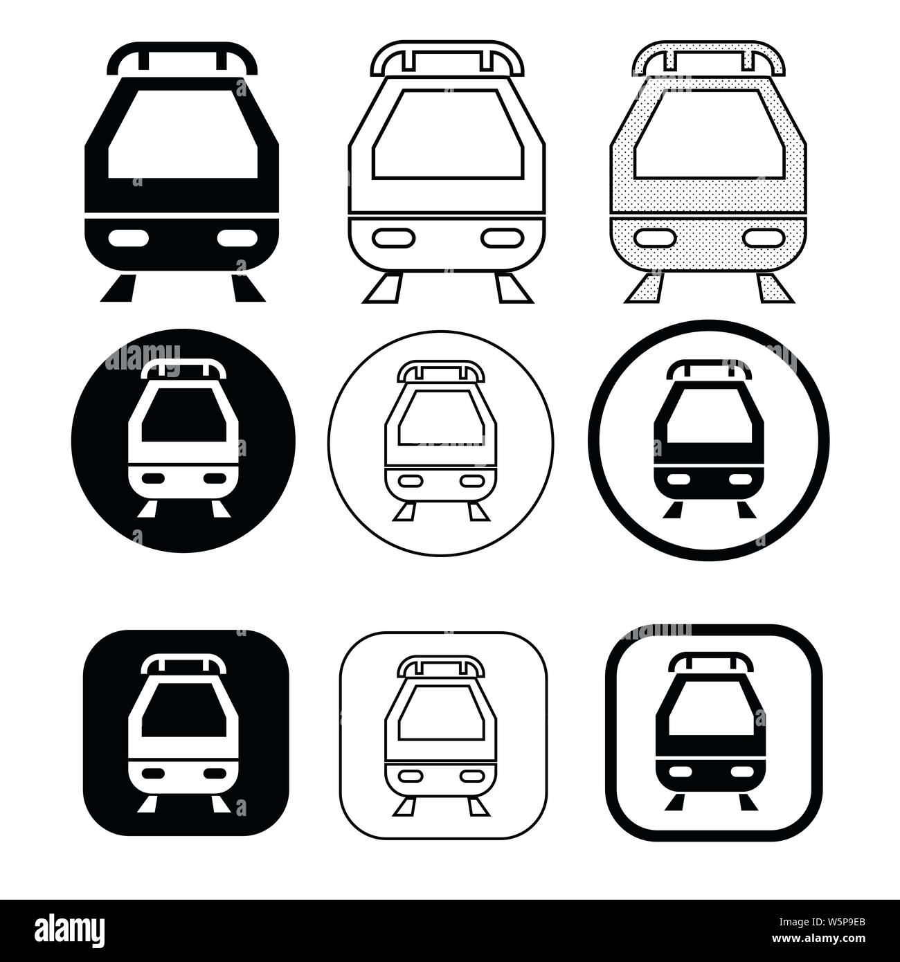 Freight train icon simple style -Fotos und -Bildmaterial in hoher ...