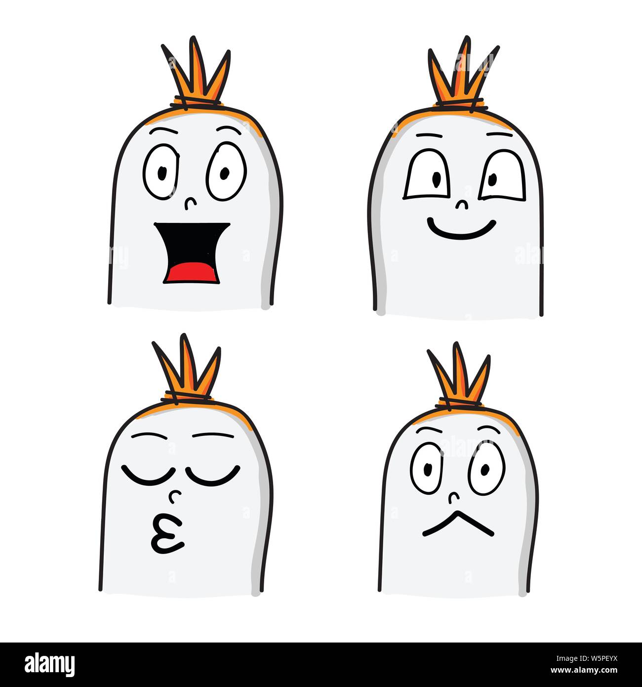 Wurst emoticon Stock-Vektorgrafiken kaufen - Alamy