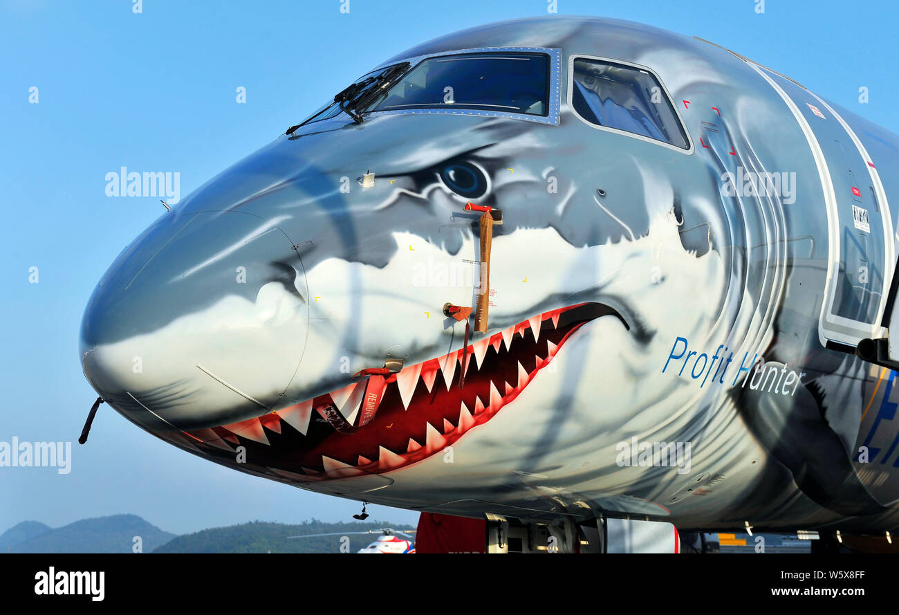Embraer shark -Fotos und -Bildmaterial in hoher Auflösung – Alamy