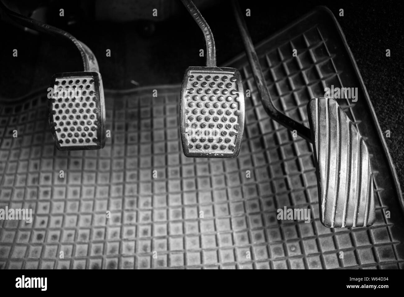 Auto bremslicht Schwarzweiß-Stockfotos und -bilder - Alamy