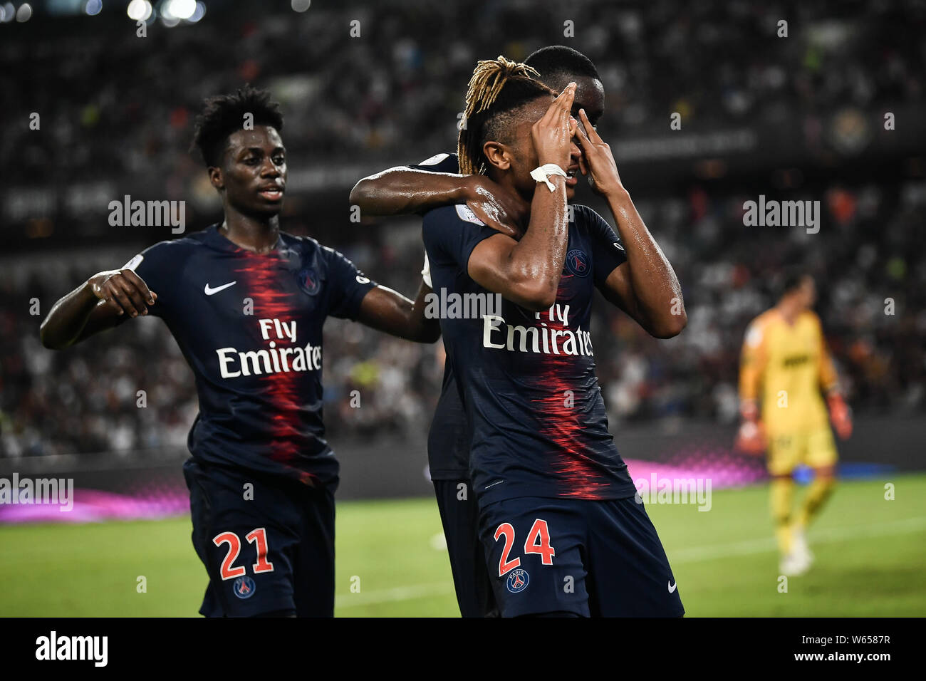 Als monaco gegen paris saint germain -Fotos und -Bildmaterial in hoher ...